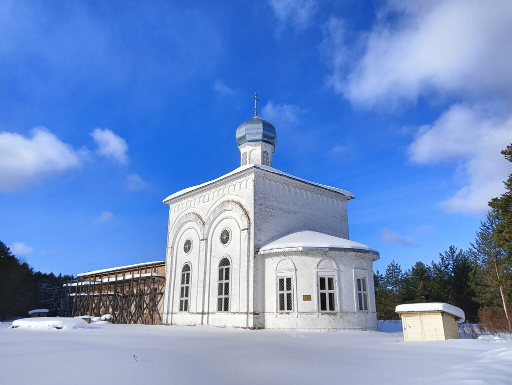 Ortodoks kiliseleri Часовня, Arhangelskaya oblastı, foto