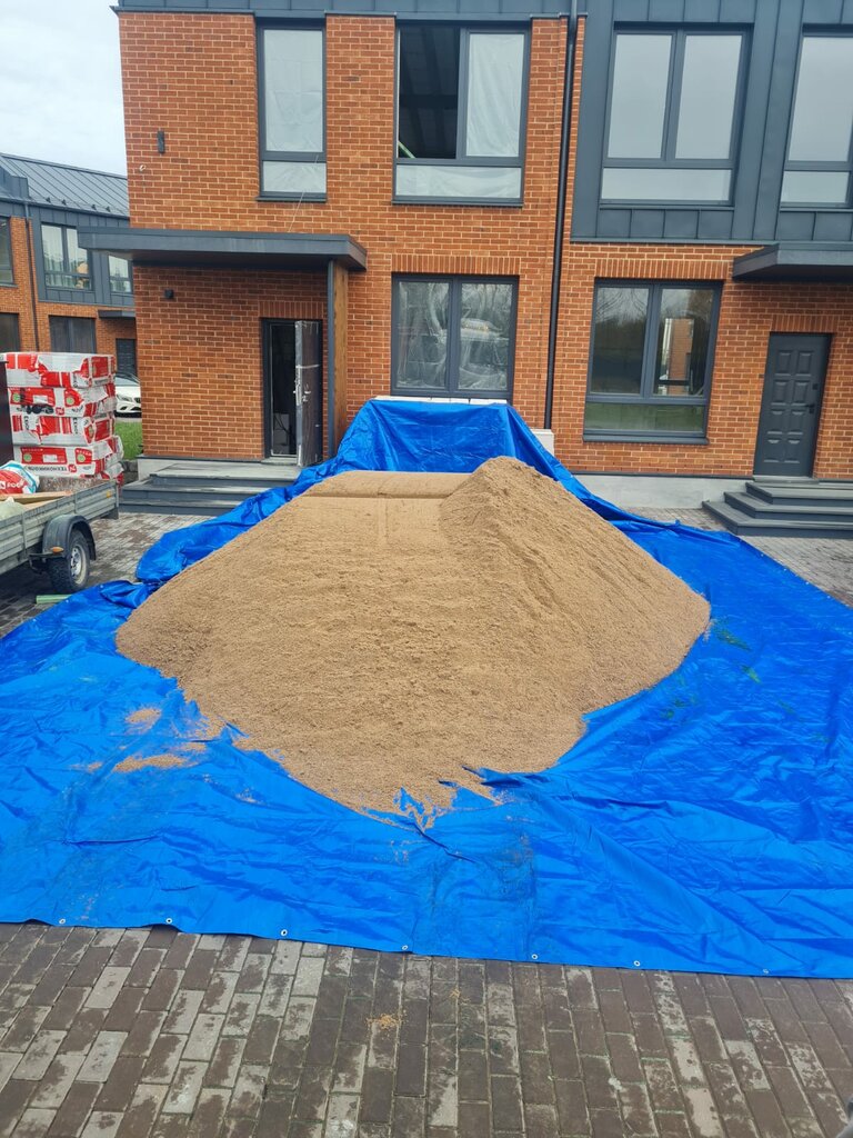 Endüstriyel mineraller Sand crushed stone soil, Saint‑Petersburg ve Leningradskaya oblastı, foto