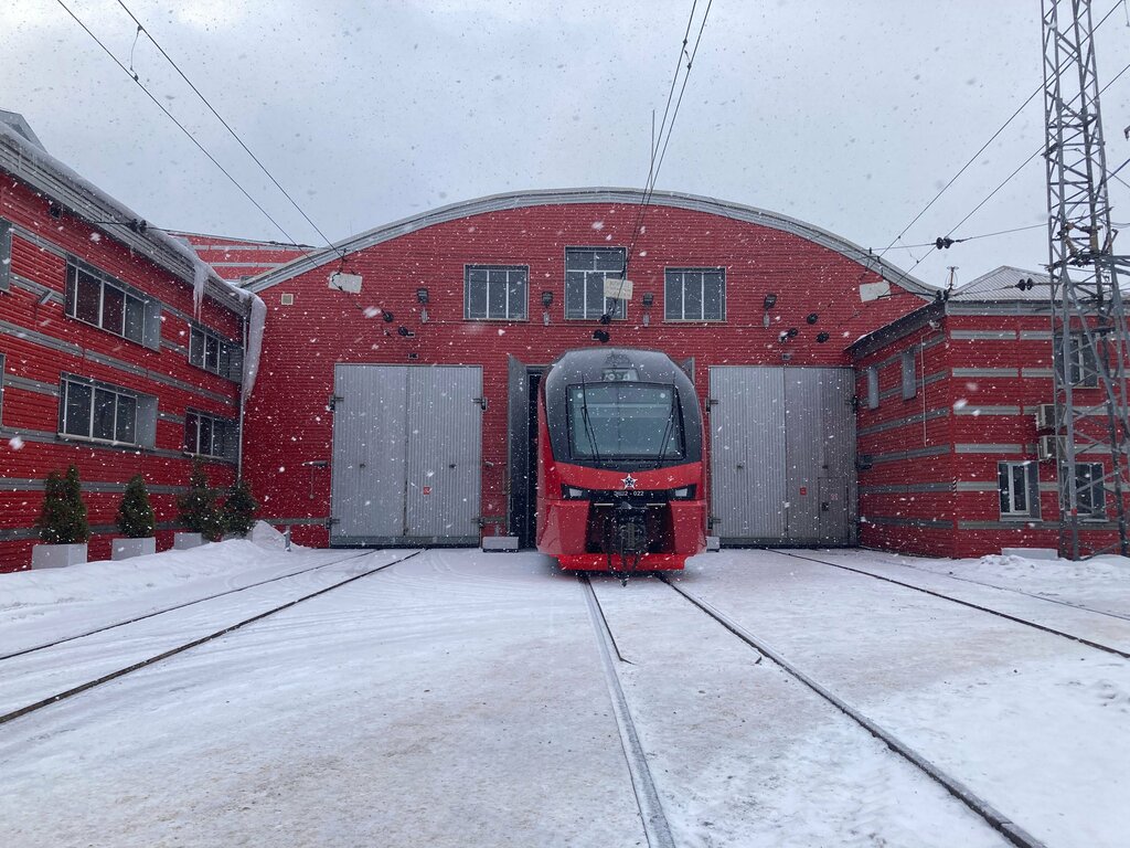 Demiryolları yönetimi ve bakımı Моторвагонное депо Аэроэкспресс, ТЧПРИГ-50, Moskova, foto