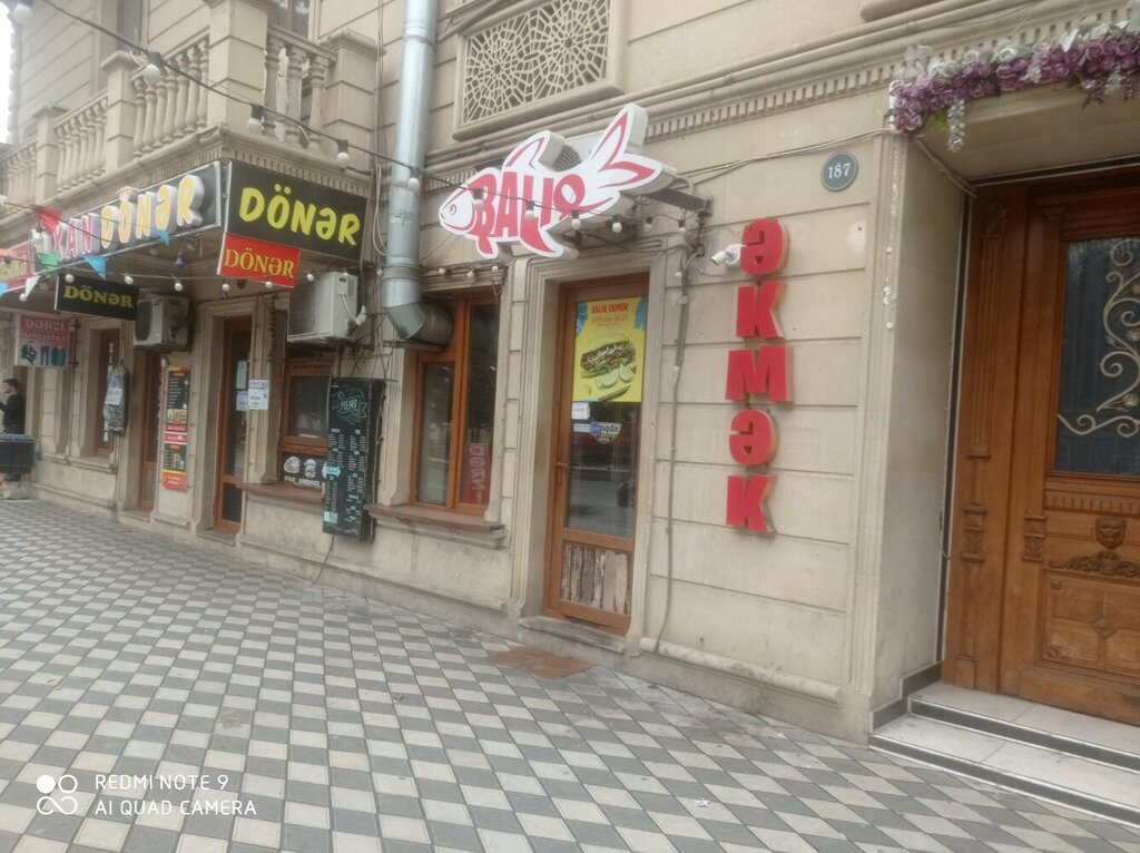 Fast food Balıq Əkmək, Bakü, foto