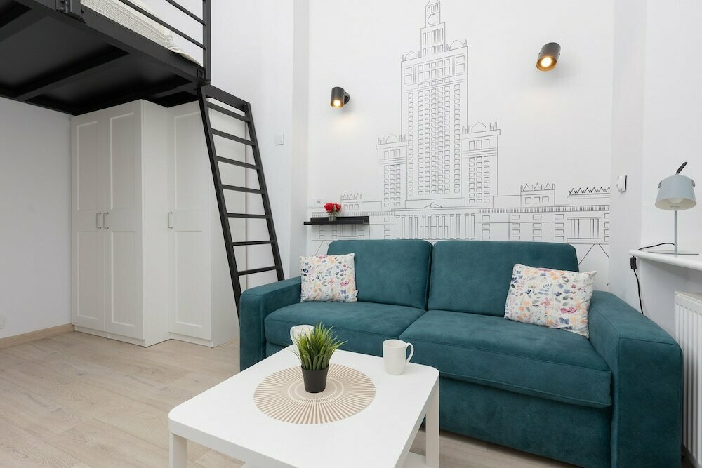 Kısa süreli konaklama Aleja Wyzwolenia Studio by Renters, Varşova, foto