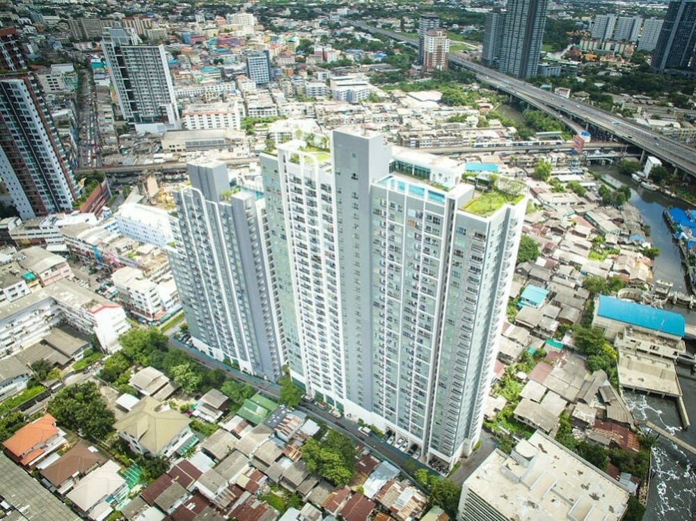 Otel Highrise Cityview Aspire Condo Gym Pool, Bangkok, foto