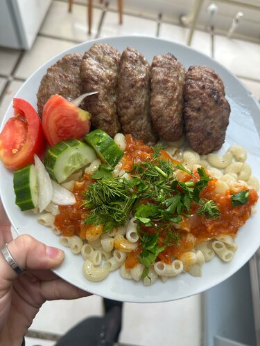 Kantin, yemekhane Kavkaz, Çeçen Cumhuriyeti, foto