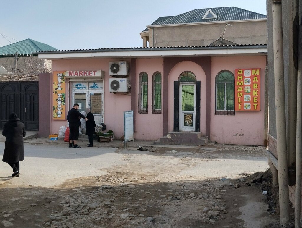 Gıda pazarı Meyvə market, Bakü, foto