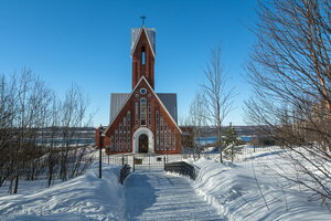 Katolik kiliseleri Церковь Архангела Михаила, Murmansk, foto