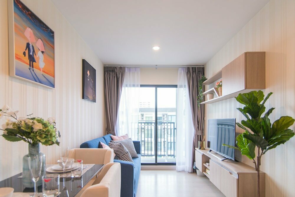 Otel Apartment Bts On Nut, Convenience Store Nearby - bkmono6, Bangkok, foto