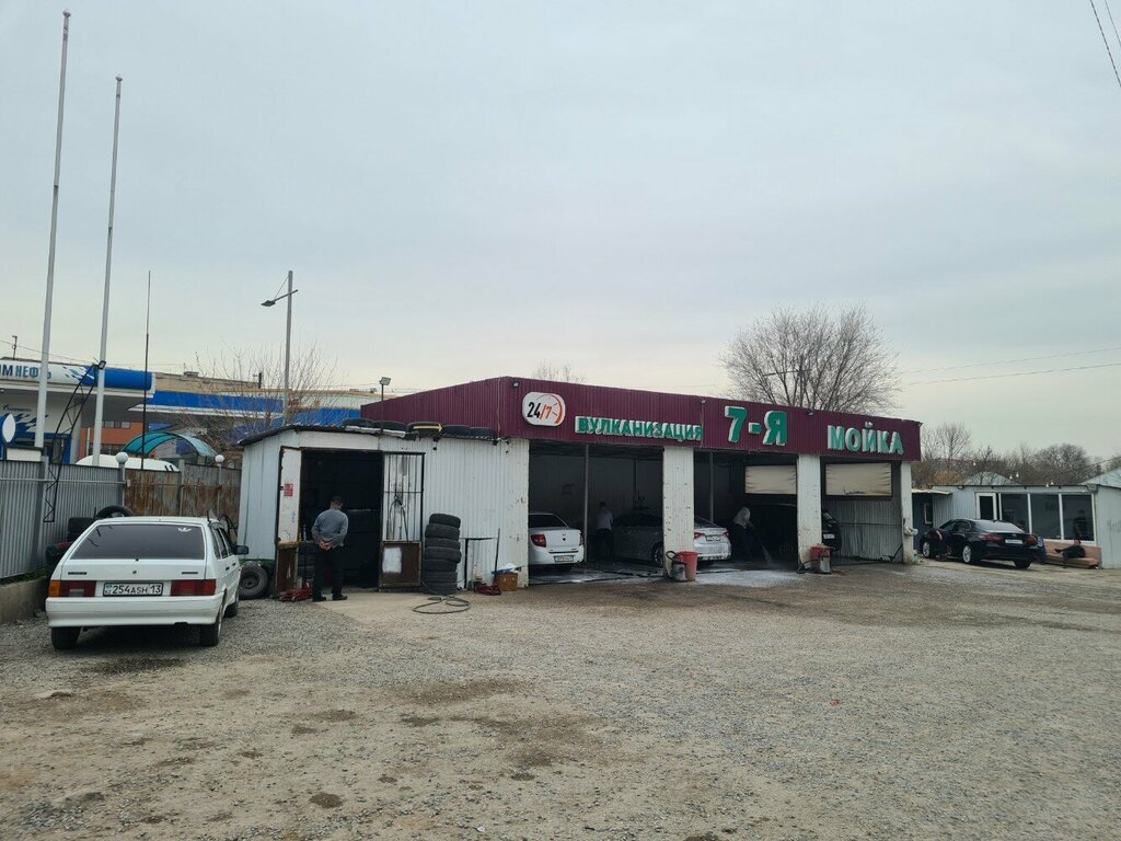 Oto lastik tamiri Donglek Zhondeu Sheberkhanasy, Çimkent (Şımkent), foto