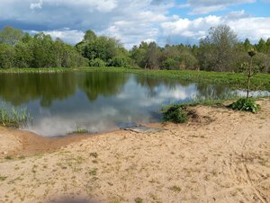 Пляж (Kaluga Region, Spas-Demensk, 2-y Sovetskiy pereulok), plaj  Spas‑Demensk'ten
