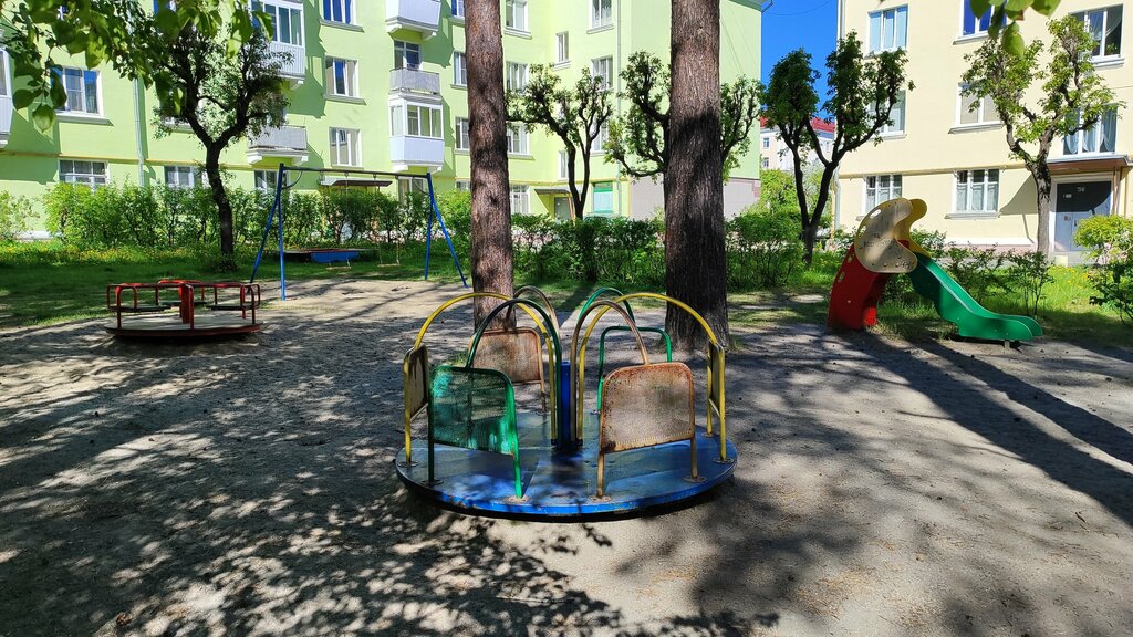 Oyun alanı Playground, Snejinsk, foto