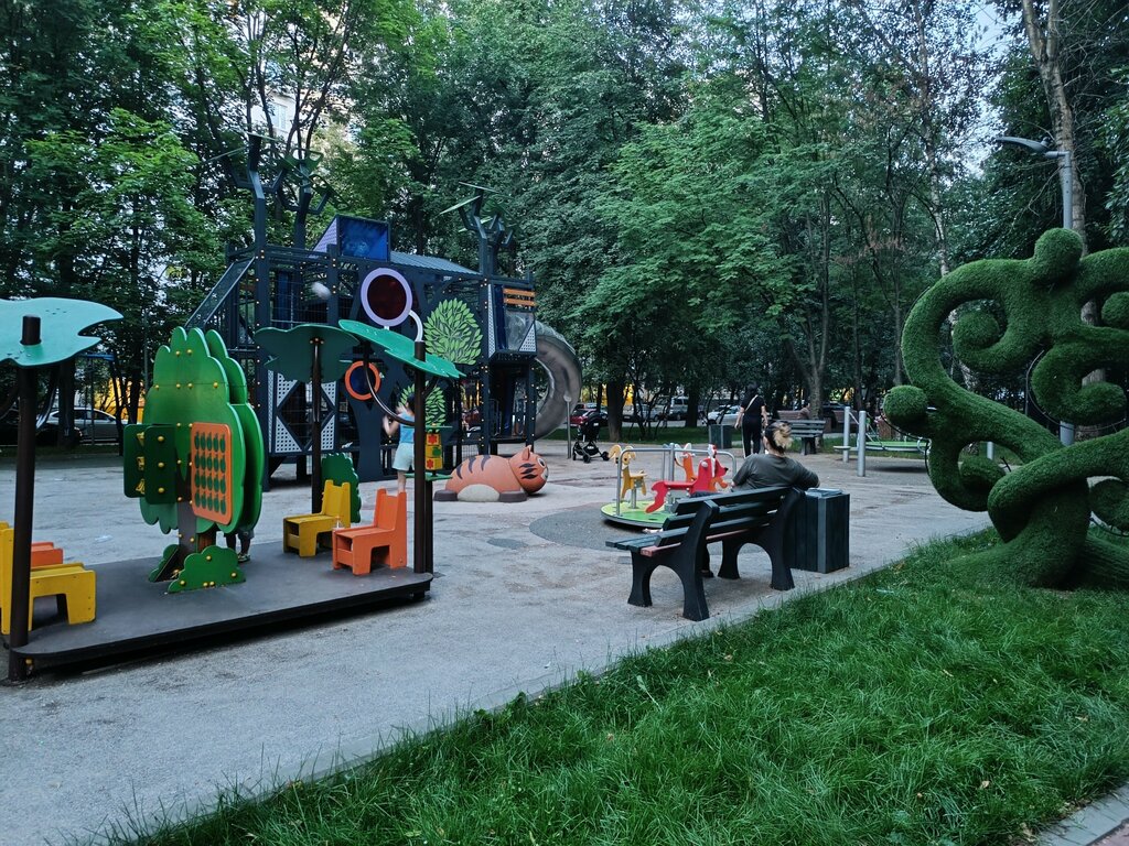 Oyun alanı Playground, Moskova, foto