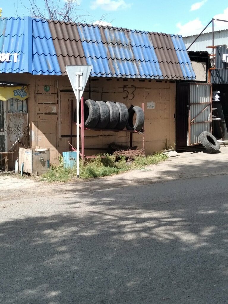 Oto lastik tamiri Tire service, Taldıkorgan, foto
