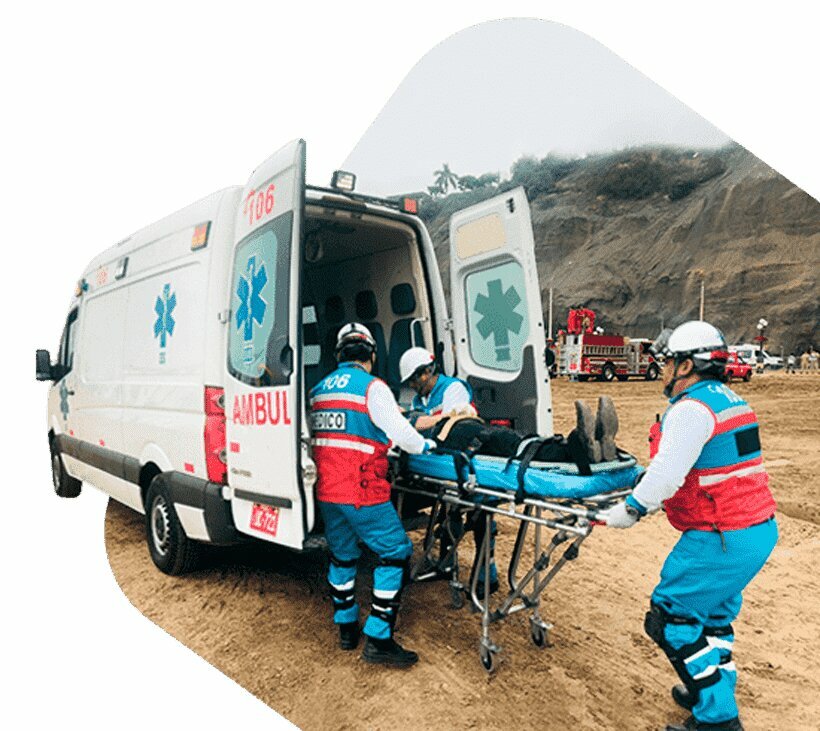Acil yardım hizmeti Ambulances Lima Peru, Lima, foto