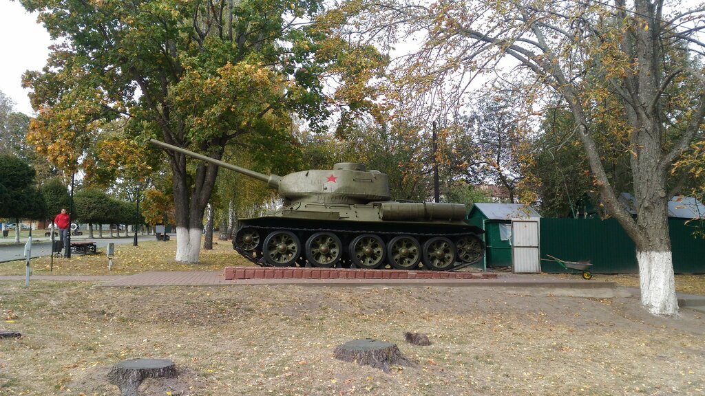 Anıt, heykel Блиндаж К.К. Рокоссовского, Kurskaya oblastı, foto