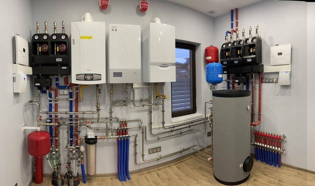 Isıtma sistemlerinin kurulumu ve bakımı Russkaya Inzhenernaya Kompaniya, Moskova ve Moskovskaya oblastı, foto