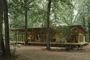 Youza Ecolodge (Normandie, Departеment Eure, Arrondissement d'Évreux, Couture-Boussey), otel