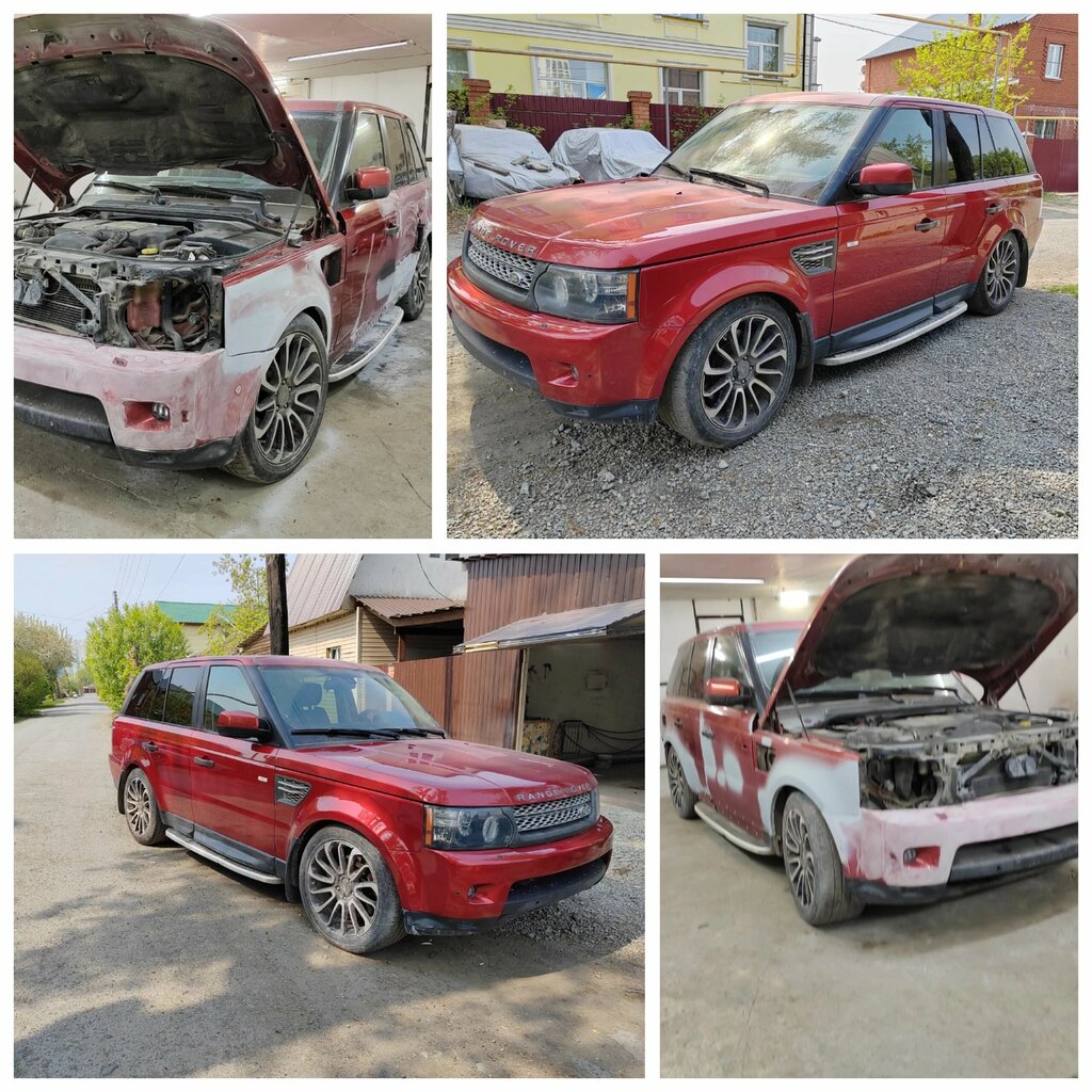 Araba boyama Lov-avto, Yekaterinburg, foto