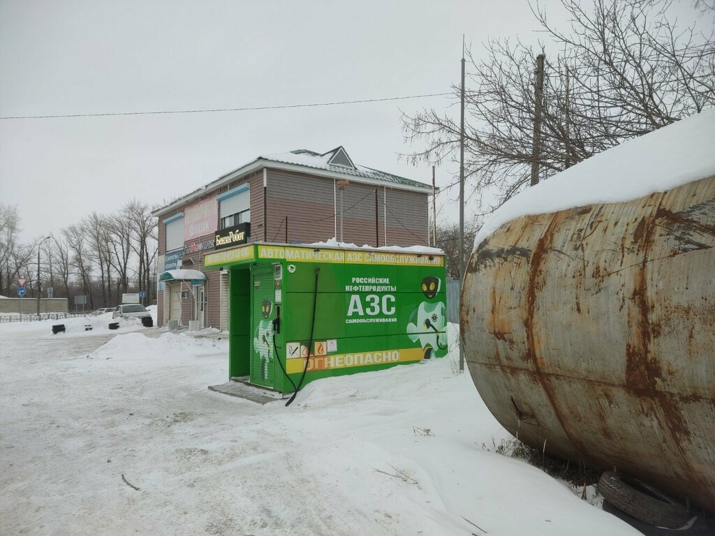 Benzin istasyonu Бензоробот, Samara, foto