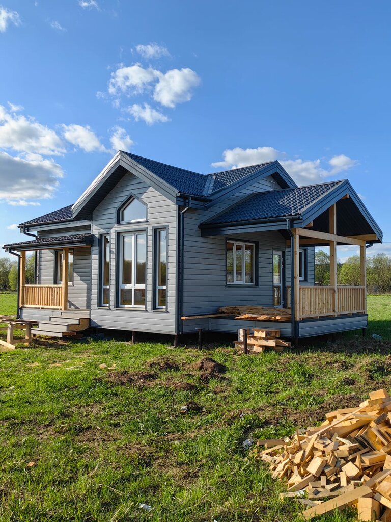 Yazlık ev inşaatı Stroj i ZHivi, Çehov, foto