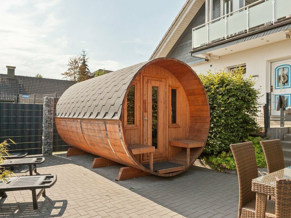 Otel Snow-covered Holiday Home in Winterberg With Sauna, Kuzey Ren‑Vestfalya, foto