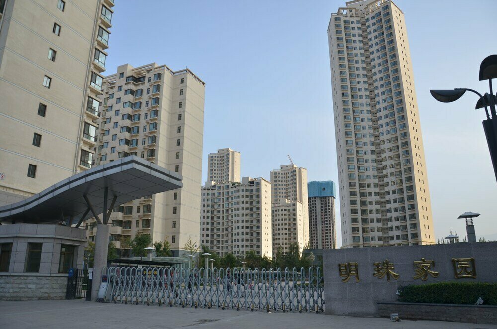 Otel Lanzhou Longshang Mingzhu Apartment Three-bedroom suite, Lanzhou, foto