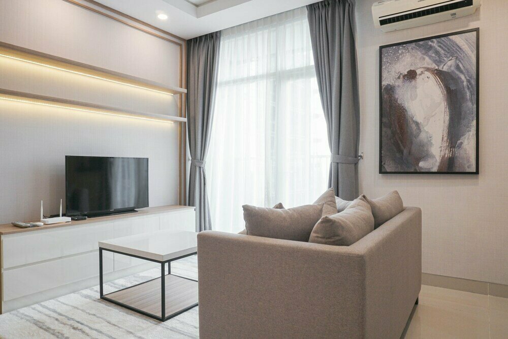 Otel Modern And Comfort Stay 2Br At Ciputra International Apartment, Cakarta, foto