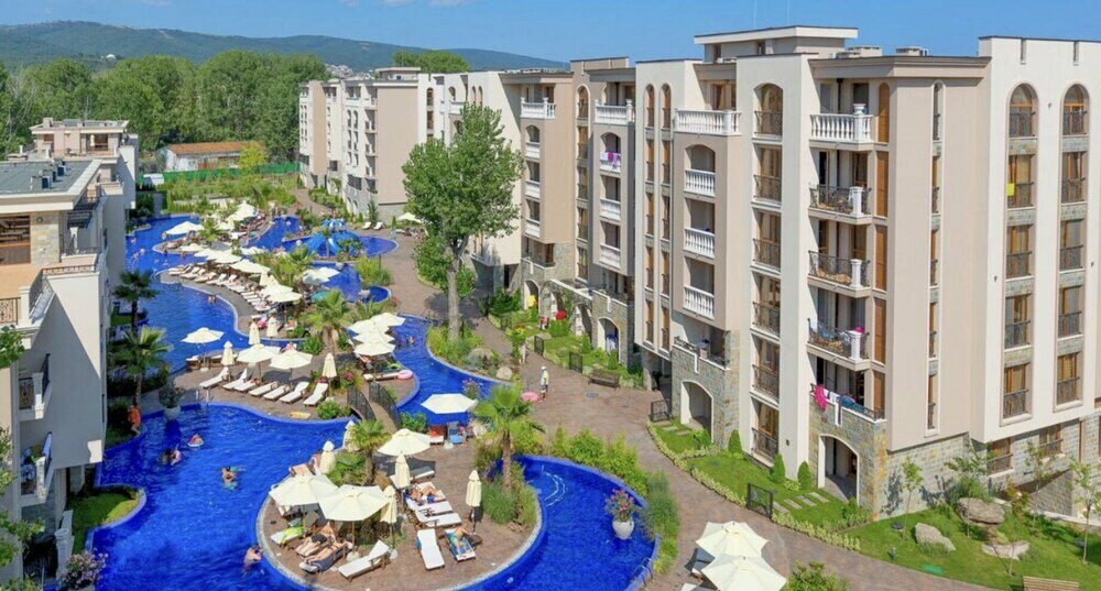 Otel Beautiful Deluxe 2-bed Apartment in Sunny Beach, Güneş Sahili Tatil Tesisleri, foto