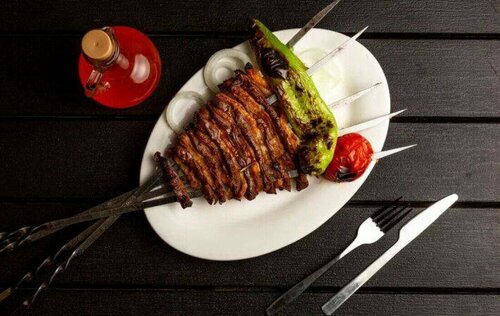 Kafe Shashlychok, Akmola eyaleti, foto