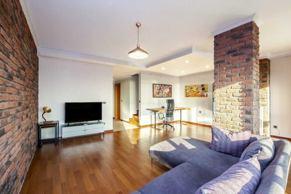 Kısa süreli konaklama Maltepe'de Toplu Taşıma Yakınında Şık Daire, İstanbul, foto