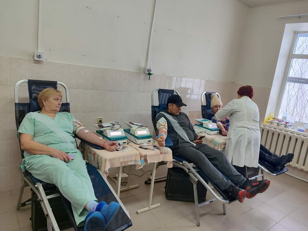 Hastaneler Denisov Central Hospital, Kostanay eyaleti, foto