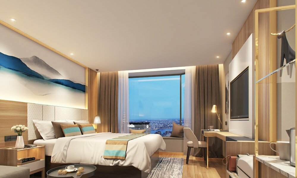 Otel GreenTree Inn Suzhou Zhangjiagang Yangshe Old Street Stadium Express Hotel, Jiangsu, foto