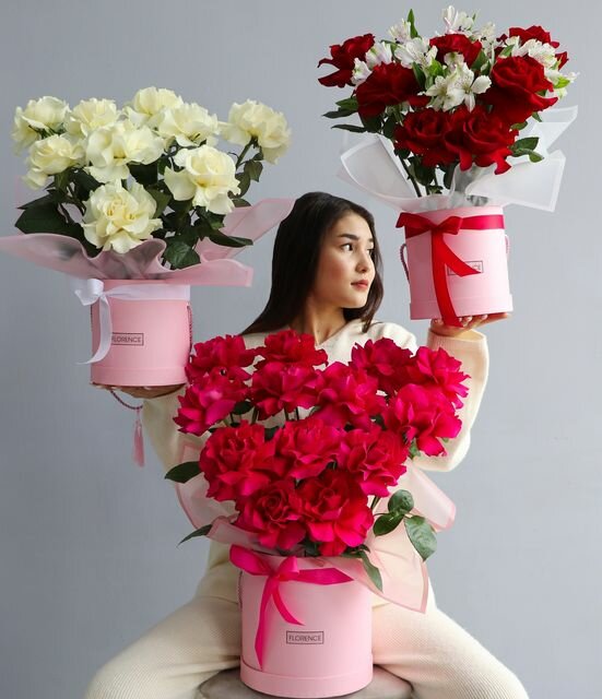 Çiçekçiler Florence, Almatı, foto