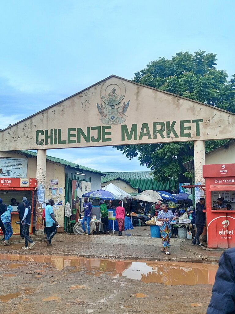 Market Chilenje Market, Lusaka, foto