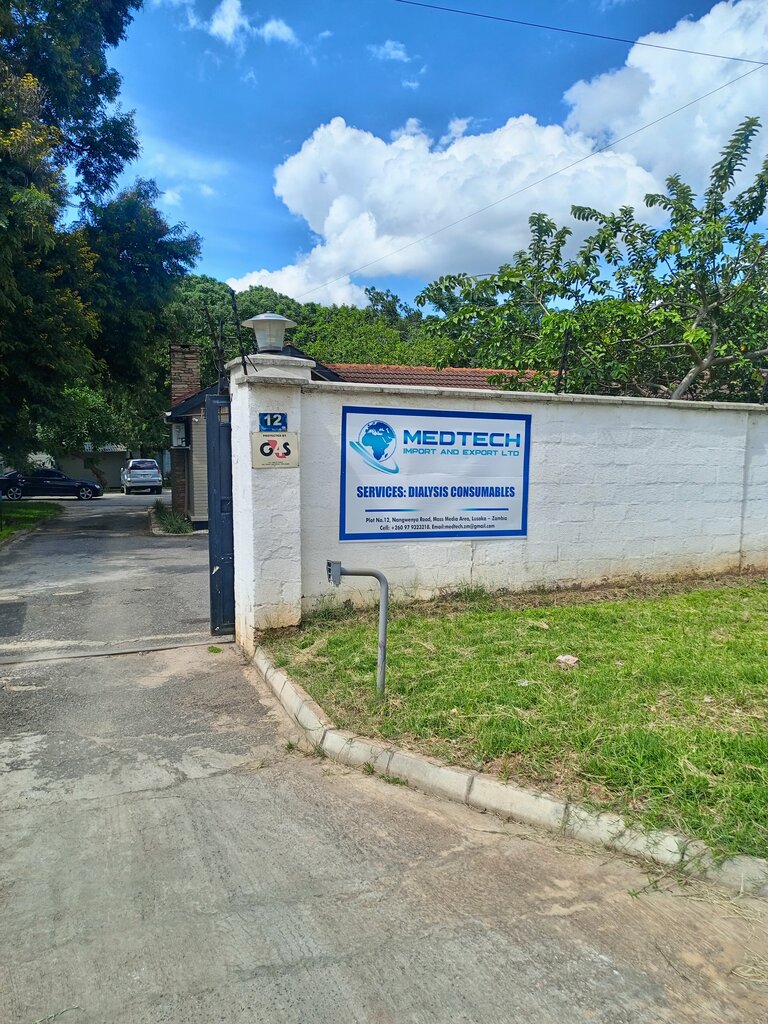 Medikal ürün mağazası Medtech Import and Export Ltd, Lusaka, foto