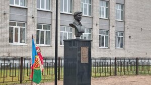 Попов Александр Сергеевич (Archangel Region, Nyandoma, ulitsa 60 let Oktyabrya), anıt, heykel  Niandoma'dan