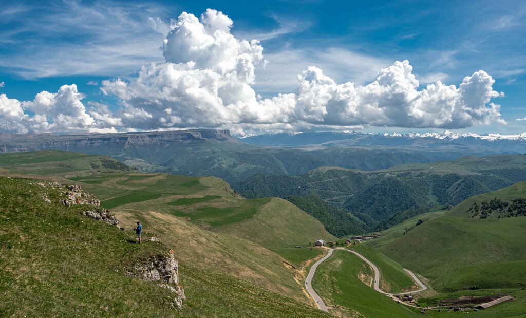 Seyir terası Observation deck, Kabardino‑Balkarya, foto