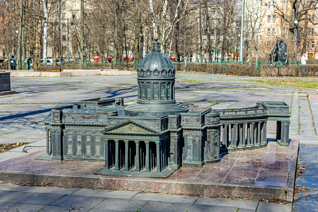 Dekorasyon ve süsleme, onur panosu Макет Казанского собора, Saint‑Petersburg, foto