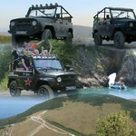 Джипинг Т-34 (Abrikosovaya ulitsa No:11, selo Kabardinka), geziler  Krasnodarski krayından