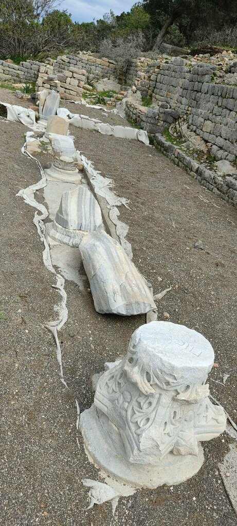 Turistik yerler Aphrodisias Antik Kenti, Silifke, foto