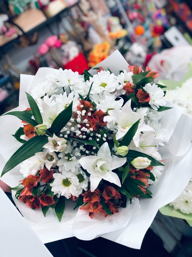 Çiçekçiler Магазин цветов, Arhangelsk, foto