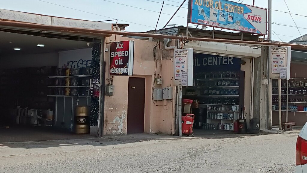 Express yağ değişim noktası Xutor Oil Center, Bakü, foto