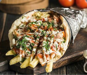 Душевная шаурма (Krasnodar City District, posyolok Industrialny, Yevdokimovskaya ulitsa), fast food  Krasnodarski krayından