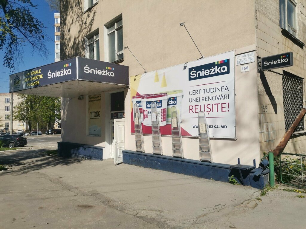 Yapı mağazası Sniezka, Kişinev, foto