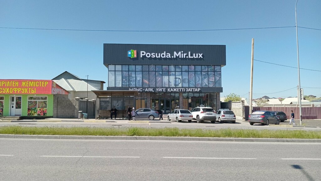 Züccaciye mağazaları Posuda. Mir. Lux, Çimkent (Şımkent), foto