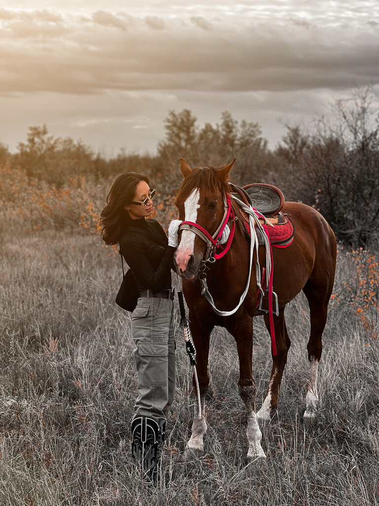 At ve binicilik kulüpleri KenDala, Akmola eyaleti, foto