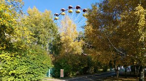Колесо обозрения (Novosibirsk, Kirovskiy City Administrative District, Zatulinskiy zhilmassiv), atraksiyon  Novosibirsk'ten