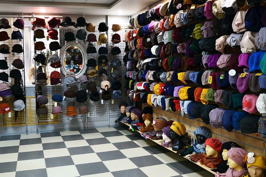 Şapka satan mağazalar Berettovrn.ru, Voronej, foto