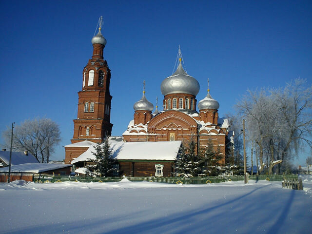 Ortodoks kiliseleri Церковь Архангела Михаила, Çuvaşya, foto