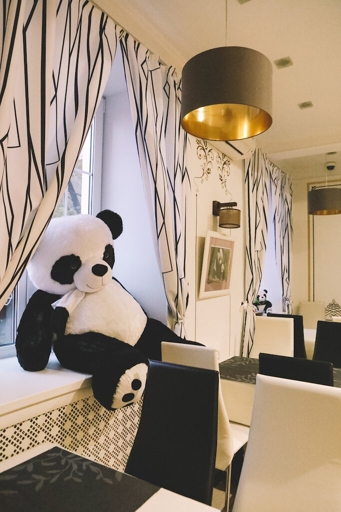 Kafe Little Panda Cafe, Moskova, foto