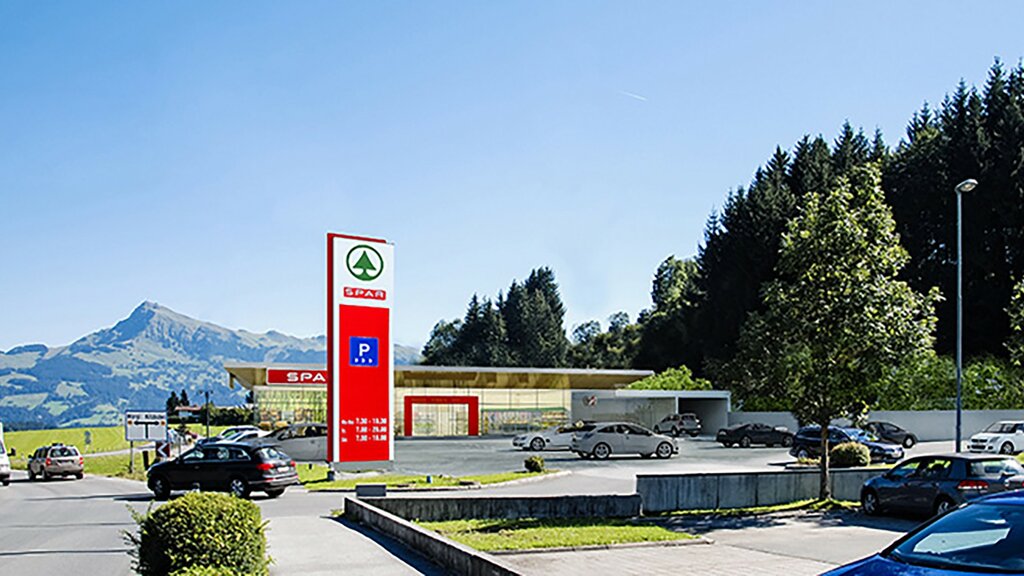 Süpermarket Spar, Tirol, foto