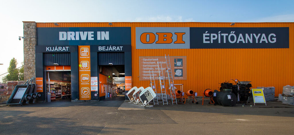 Ev temizlik ürünleri OBI, Pest, foto